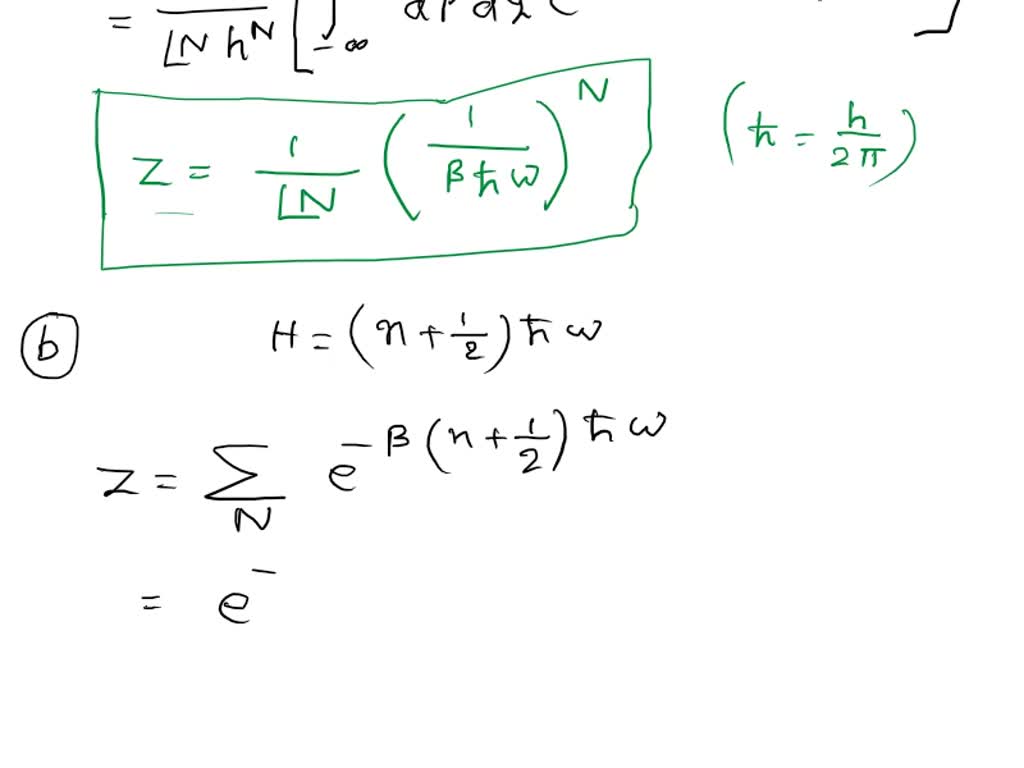 SOLVED: Starting from Gibbs entropy, large canonical distribution for ...