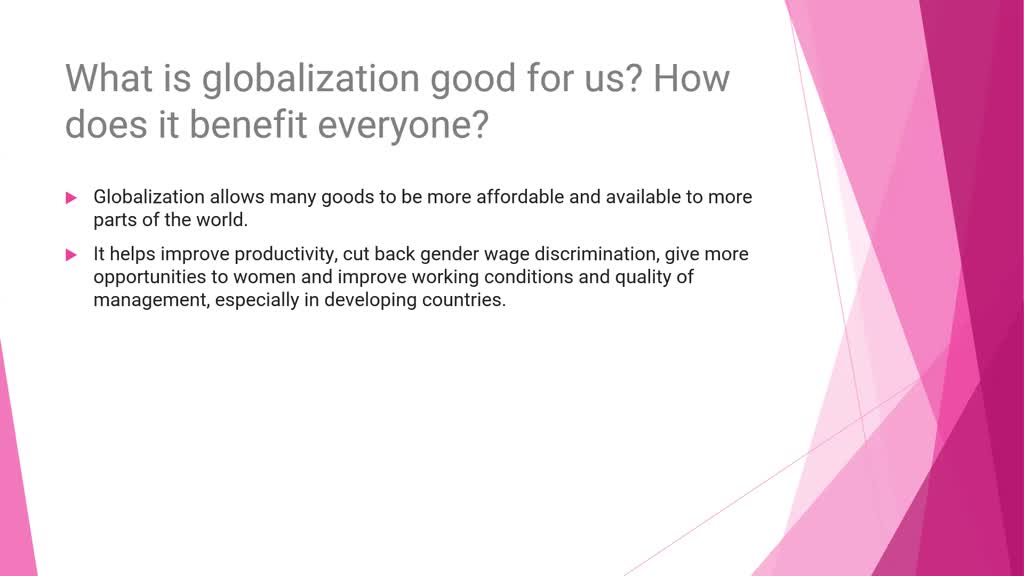 VIDEO solution: How globalization affect your daily life? Is it ...