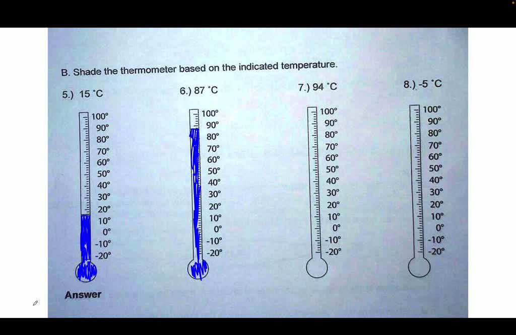Solved Match The Following Temperatures To Expected Values Of Brightness In Your Experiment