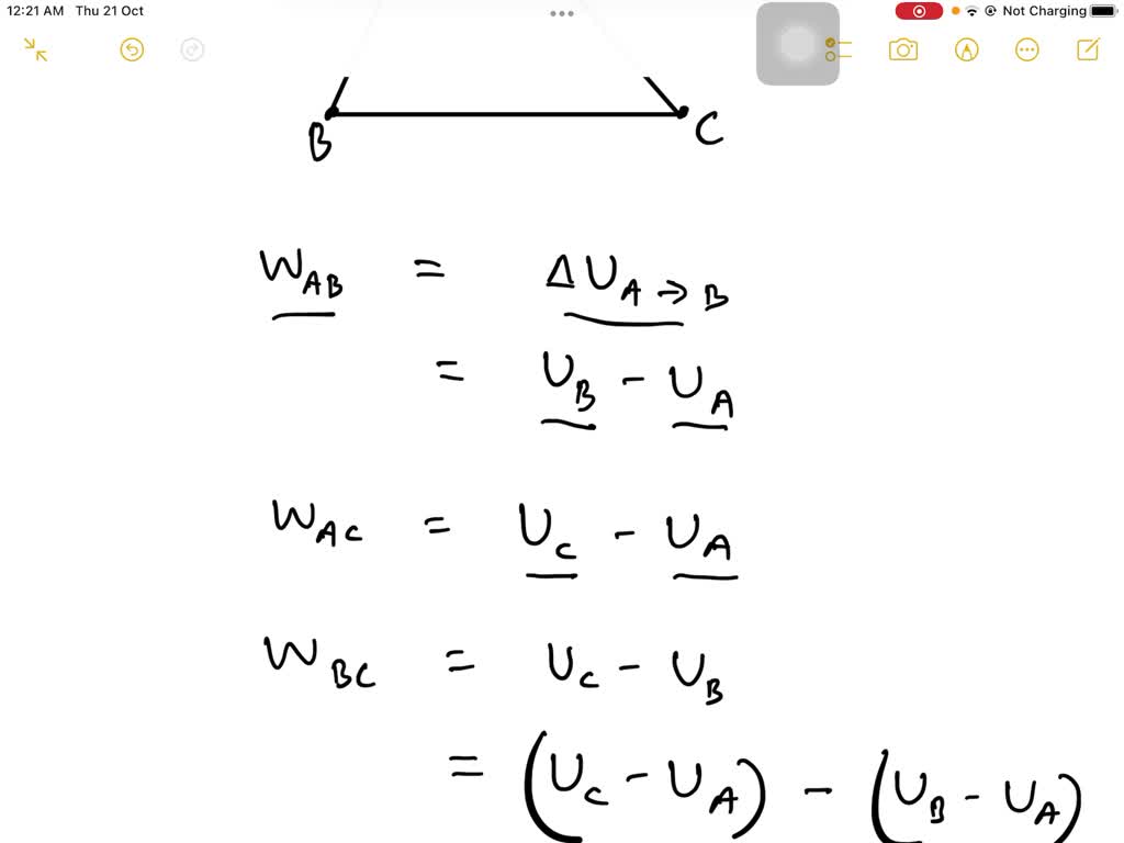 SOLVED: Points A, B, and C form the vertices of a triangle in a ...