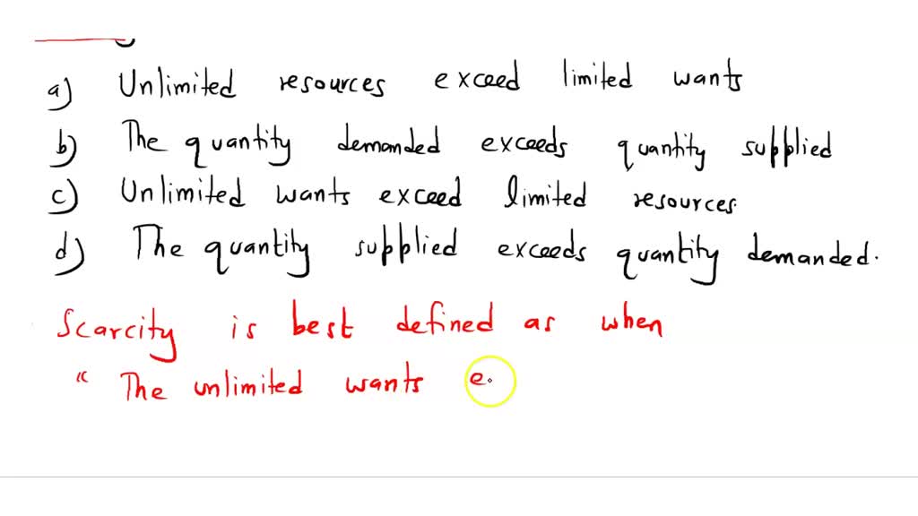 SOLVED: Which of these statements demonstrate the economic concept of ...