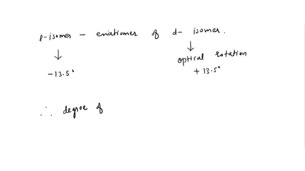 SOLVED: You have a racemic mixture of d-2-butanol and l-2-butanol. The ...
