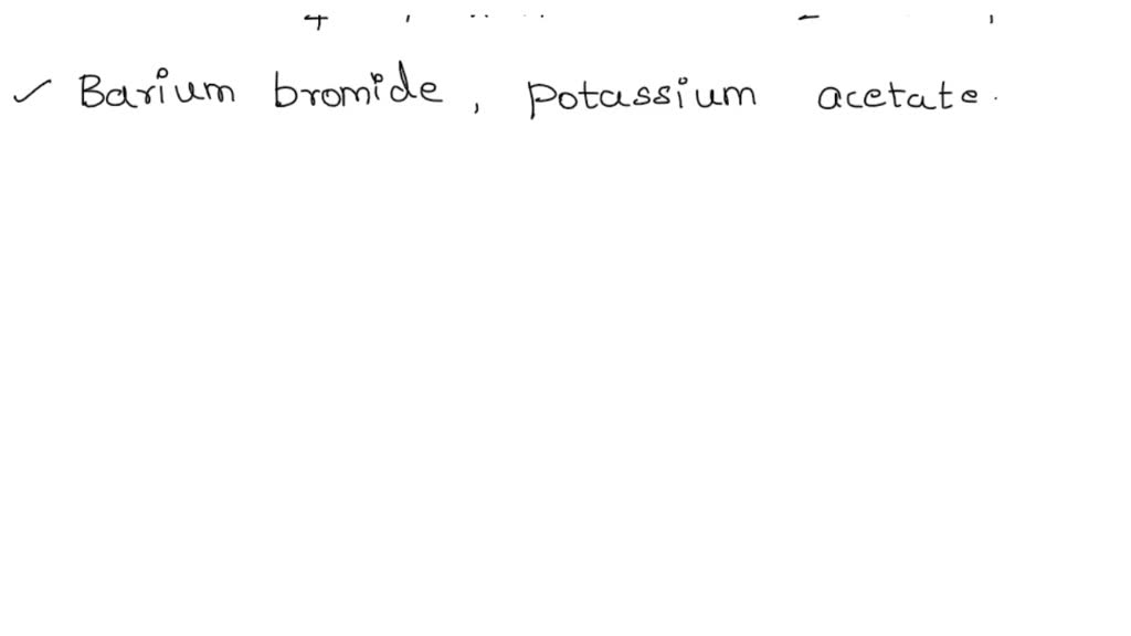 SOLVED: Complete the table below by deciding whether precipitate forms when the solutions in ...