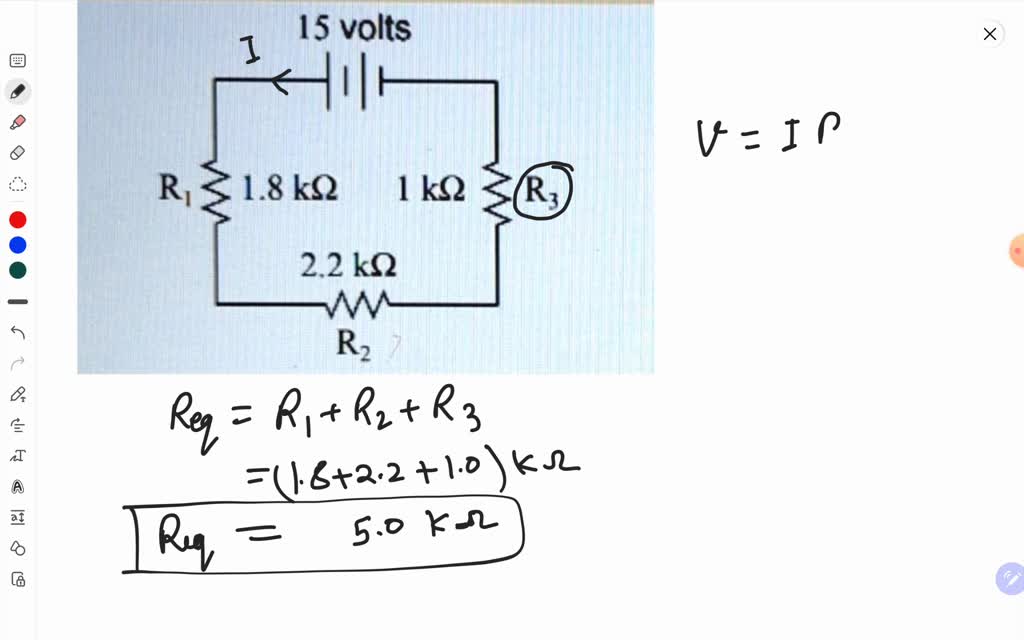 Voltage Drop Across Resistor