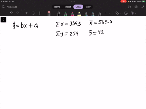 SOLVED: Title: Scatter Plot and Regression Analysis Text: Alai Au 0Wrap text Open to Copy Merge ...