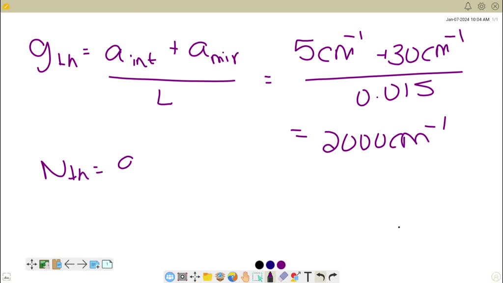 SOLVED: This problem explores the relationship between the cavity and ...