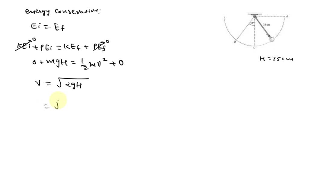 Consider the simple pendulum shown in Fig. 6-7. (a) If it is released ...