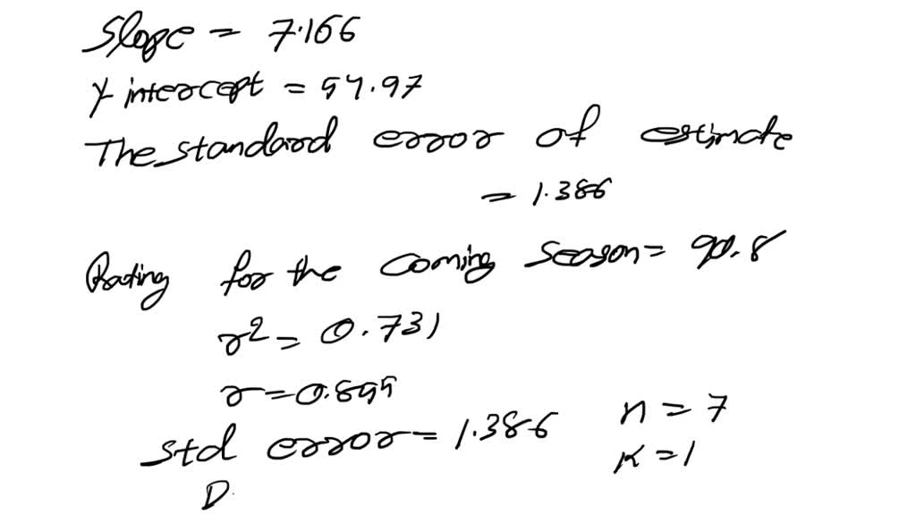 Solved Question 27 For The National Football League Ratings For The All Time Leading Passers