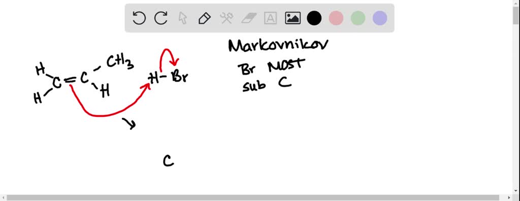 SOLVED: Add curved arrows for the first step: Draw both the organic and ...