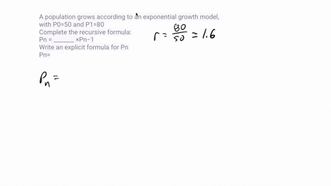 A linear growth model is described using the following...