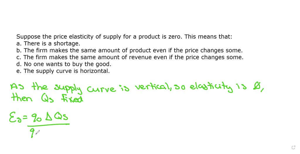 SOLVED: The price elasticity of an upward-sloping supply curve is ... SOLVED: The price elasticity of an upward-sloping supply curve is ...