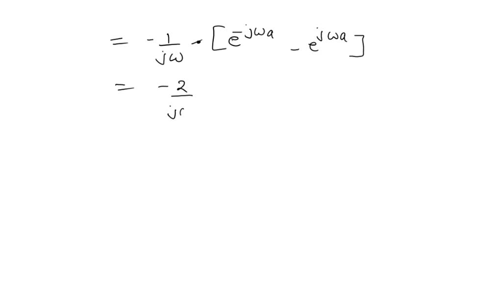 SOLVED: Find the Fourier transform of the rectangular pulse signal x(t ...