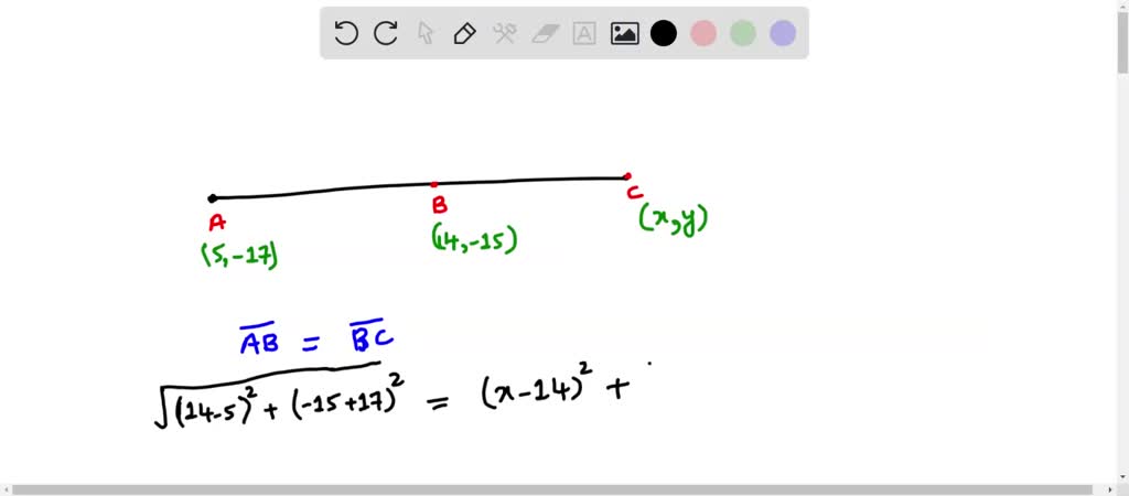 SOLVED: Find the coordinates of the other endpoint of the segment ...