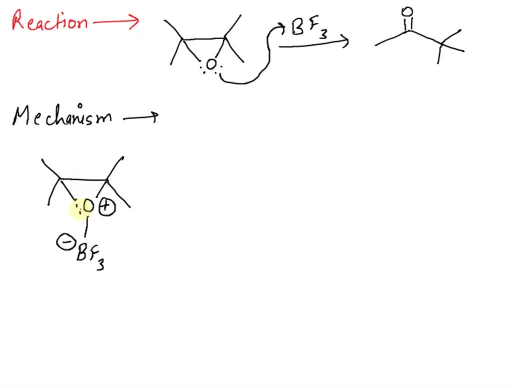 SOLVED: BF3 Draw curved arrows to show the movement of electrons Step ...