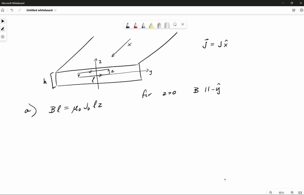 SOLVED: Find the magnetic field due to A and B at each of the points. A ...