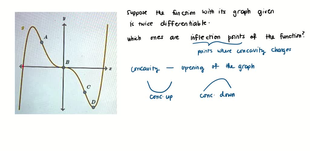 Solved Let G Be A Twice Differentiable Function Which Of The Labeled