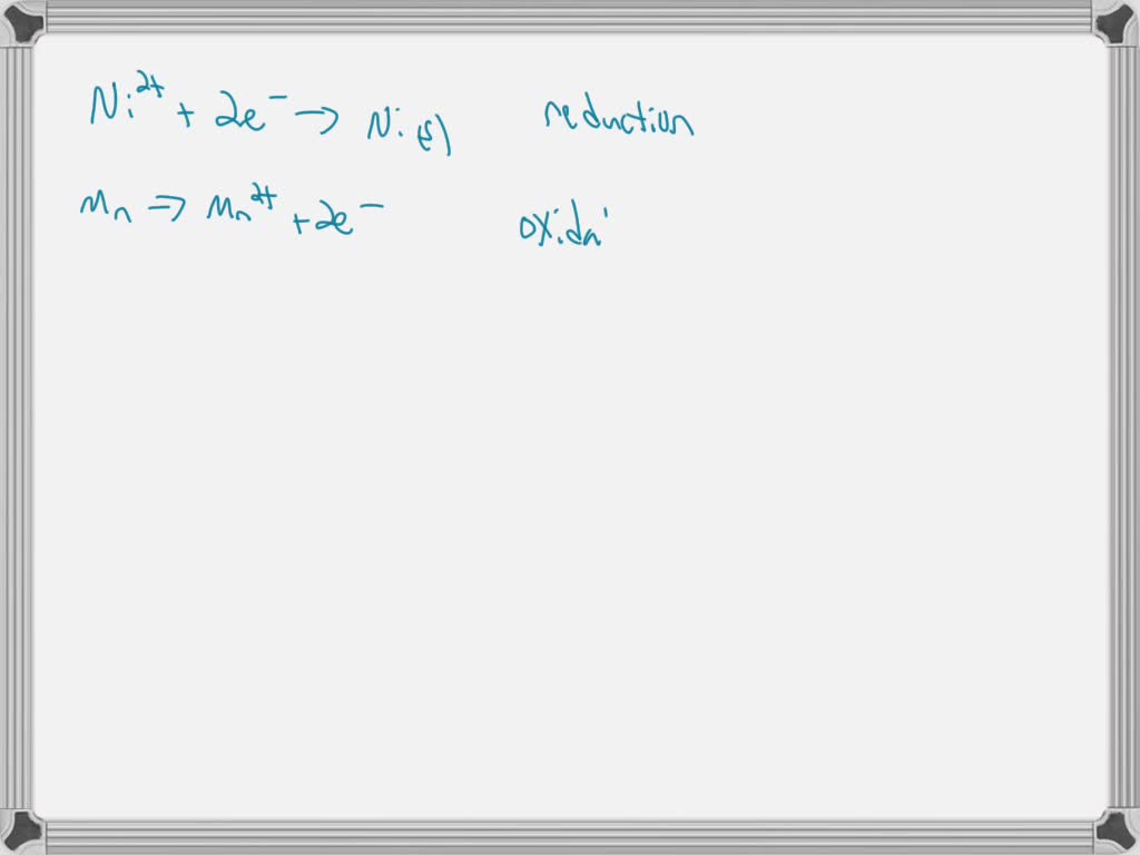 Solved 1 Identify Each Of The Following Half Reactions As Either An Oxidation Half Reaction