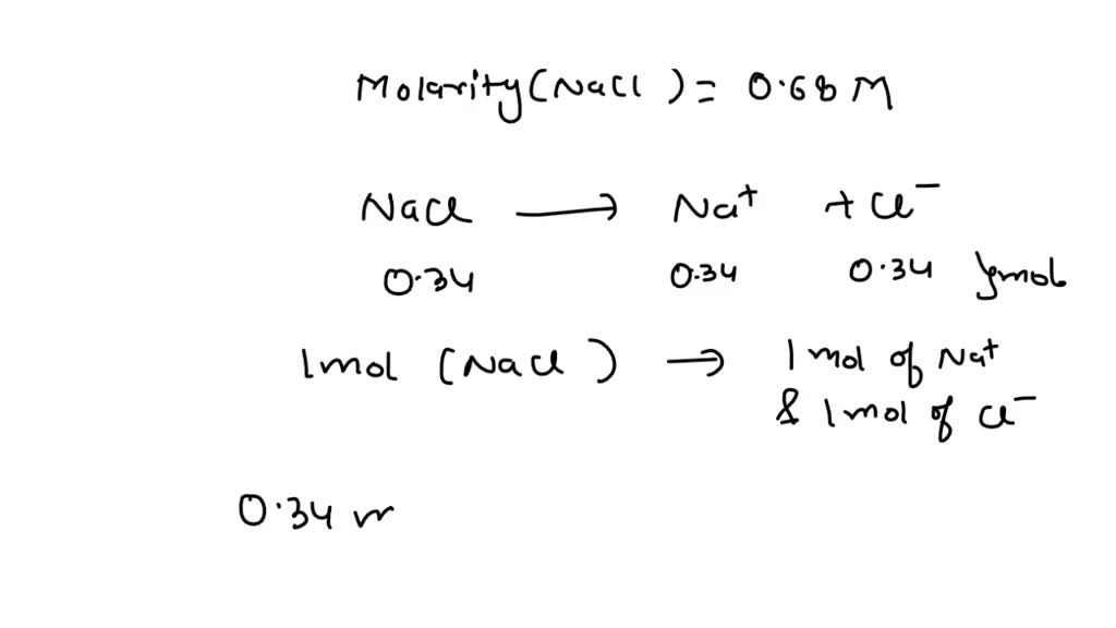 SOLVED: What is the amount in moles of 20.0 g of common table salt (sodium chloride)? Show your ...