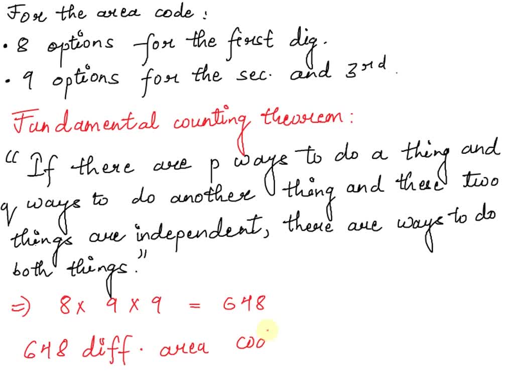 SOLVED 21 Phone Numbers Current Rules For Telephone Area Codes Allow