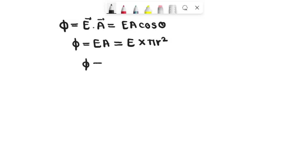 SOLVED: A hemispherical surface with radius r = 12 cm in a region of uniform electric field E ...