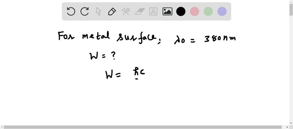 SOLVED: In a photoelectric effect experiment, the maximum wavelength of ...
