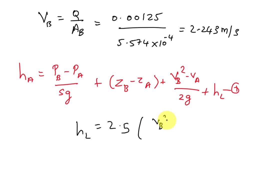 SOLVED: Question 1 Oil of specific gravity 0.9 is to be pumped from a storage tank A with an oil ...