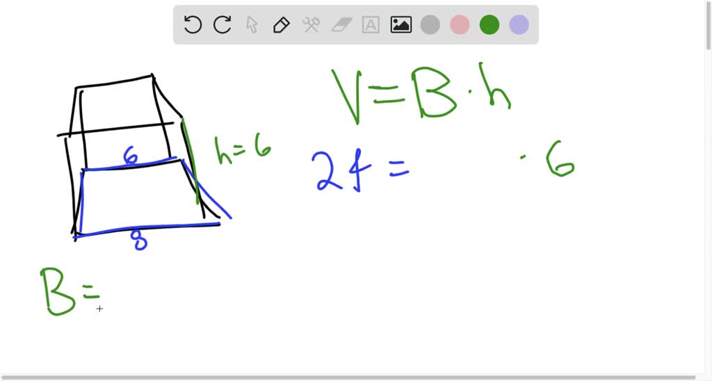 SOLVED: The volume of both of these trapezoidal prisms is 24 cubic ...