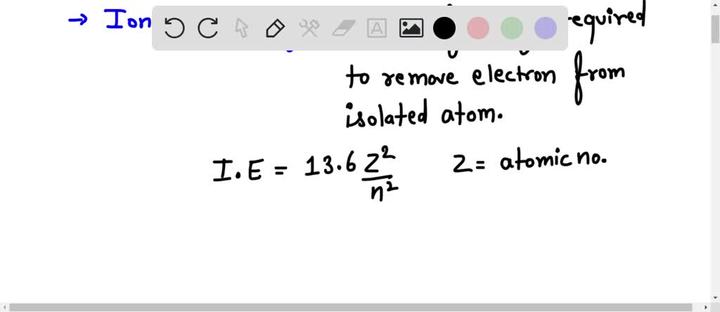 SOLVED: Eq (3) gives the energy (according to the Bohr model) of the ...