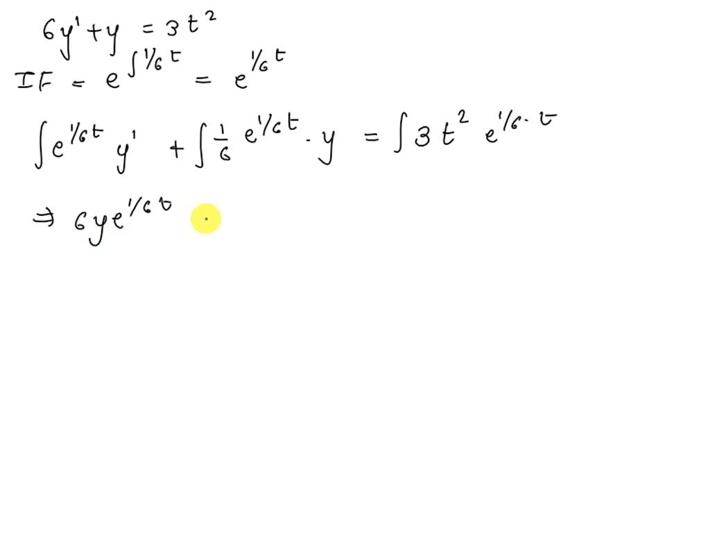 Solved Find A General Solution Of The Given Differential Equation And Use It To Determine How