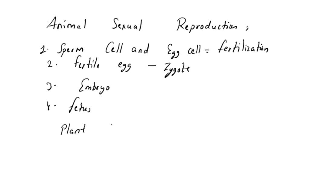 SOLVED: 'Learning Task 3: Complete the steps in sexual reproduction on ...