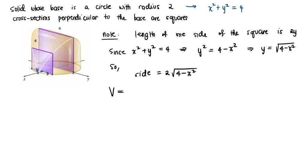 SOLVED: For the following exercises, draw an outline of the solid and ...