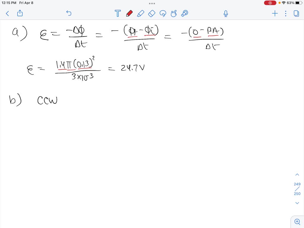 SOLVED: A circular loop of wire is placed in a uniform magnetic field as shown in FIGURE Q1. The ...