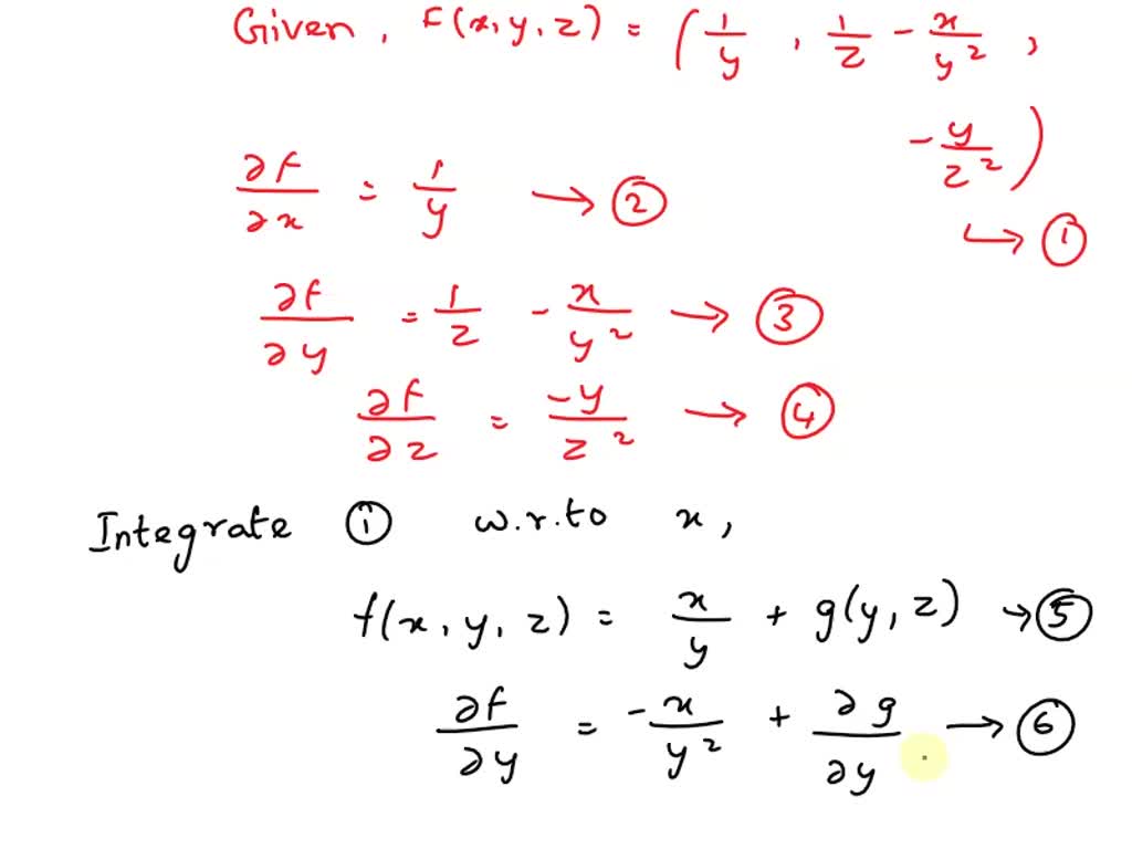 SOLVED: Although it is not defined on all of space R?, Ihe field ... SOLVED: Although it is not defined on all of space R?, Ihe field ...