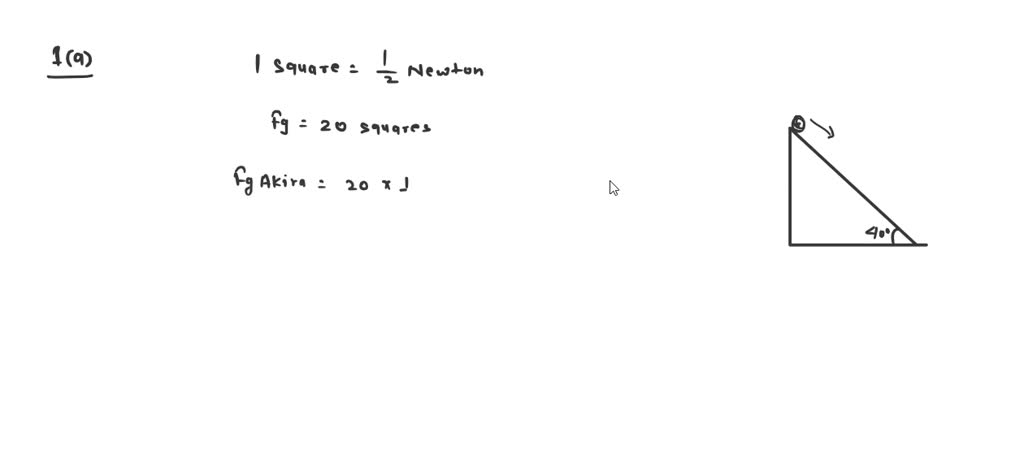 SOLVED: Akira the guinea pig slides down a slippery ramp (no friction on the ramp). His complete ...