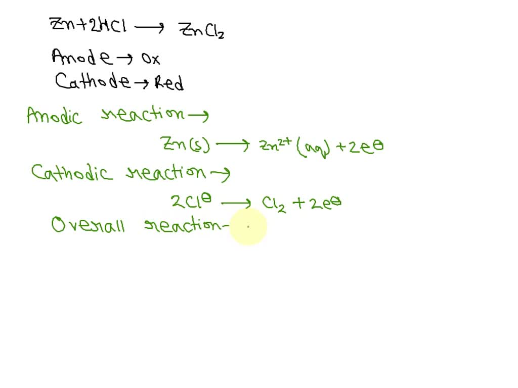 SOLVED: When pure zinc undergoes corrosion in aerated hydrochloric acid ...