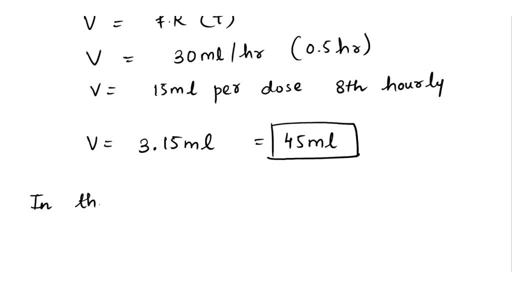 D5NS with 40 mg gentamicin IV infuse at 30 mL/h over 30 min q8h. A ...