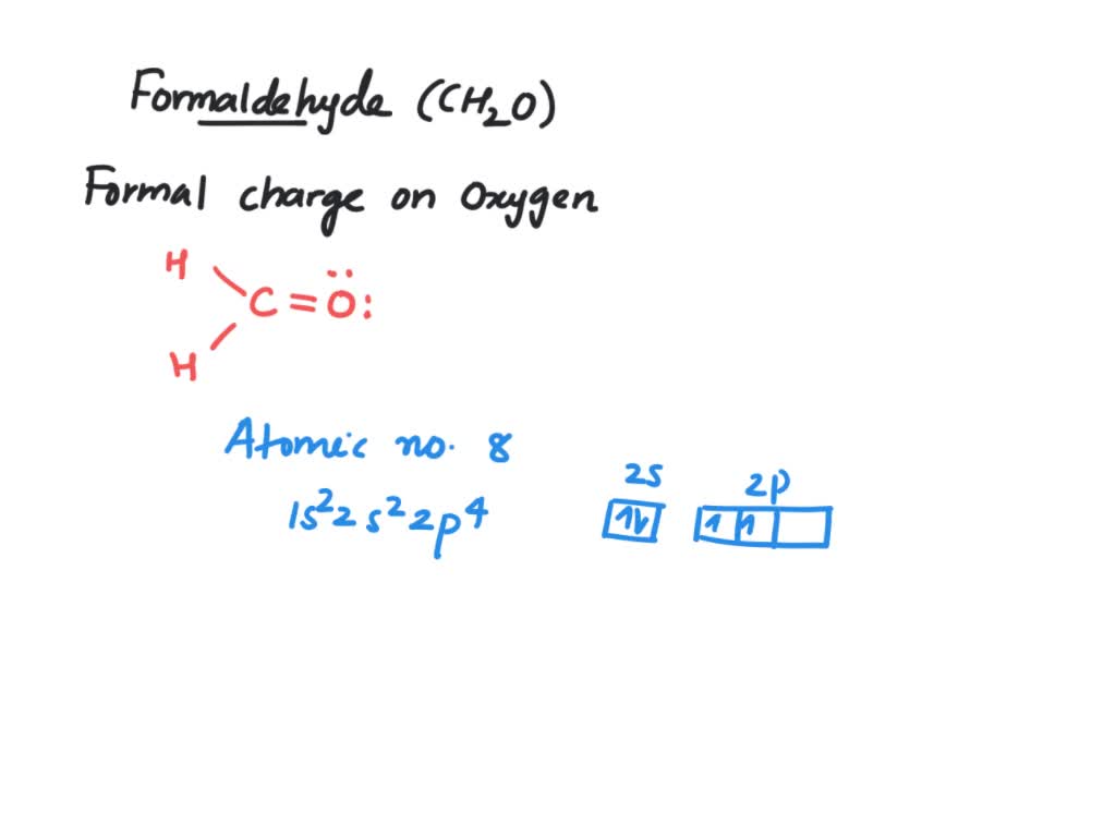 SOLVED: The formal charge of oxygen in the right structure of ...