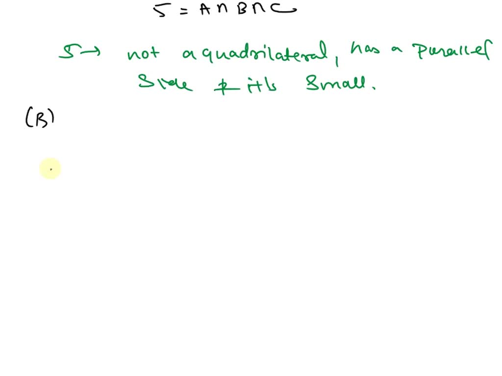 SOLVED: Examine the regions of the Venn diagram below: Circles are ...