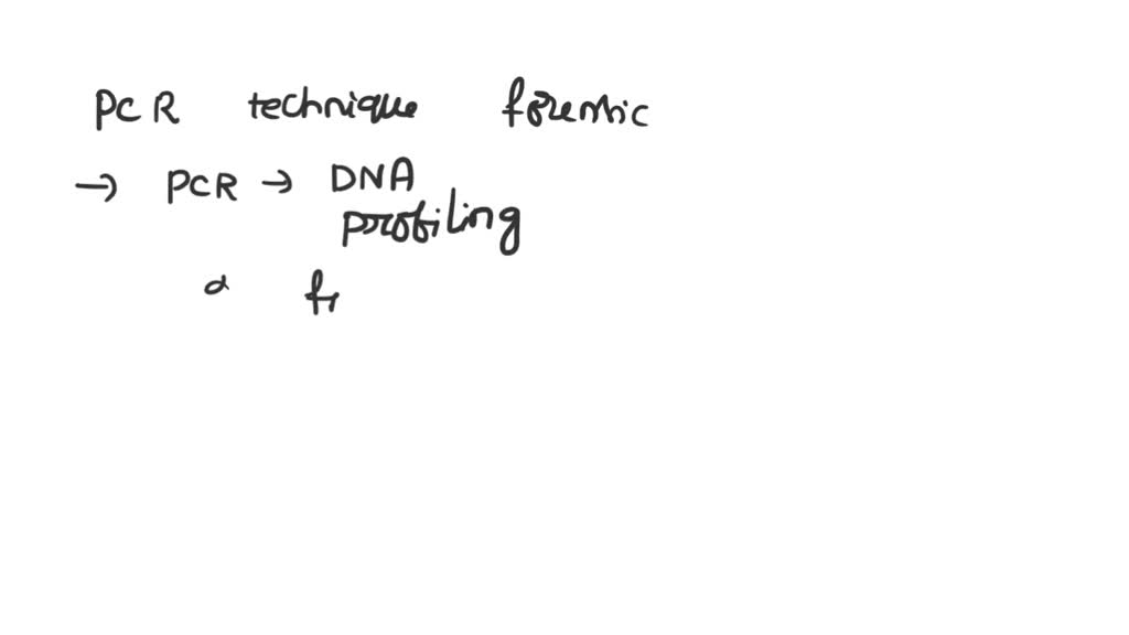 SOLVED: Explain the technology of polymerase chain reaction (PCR) and ...
