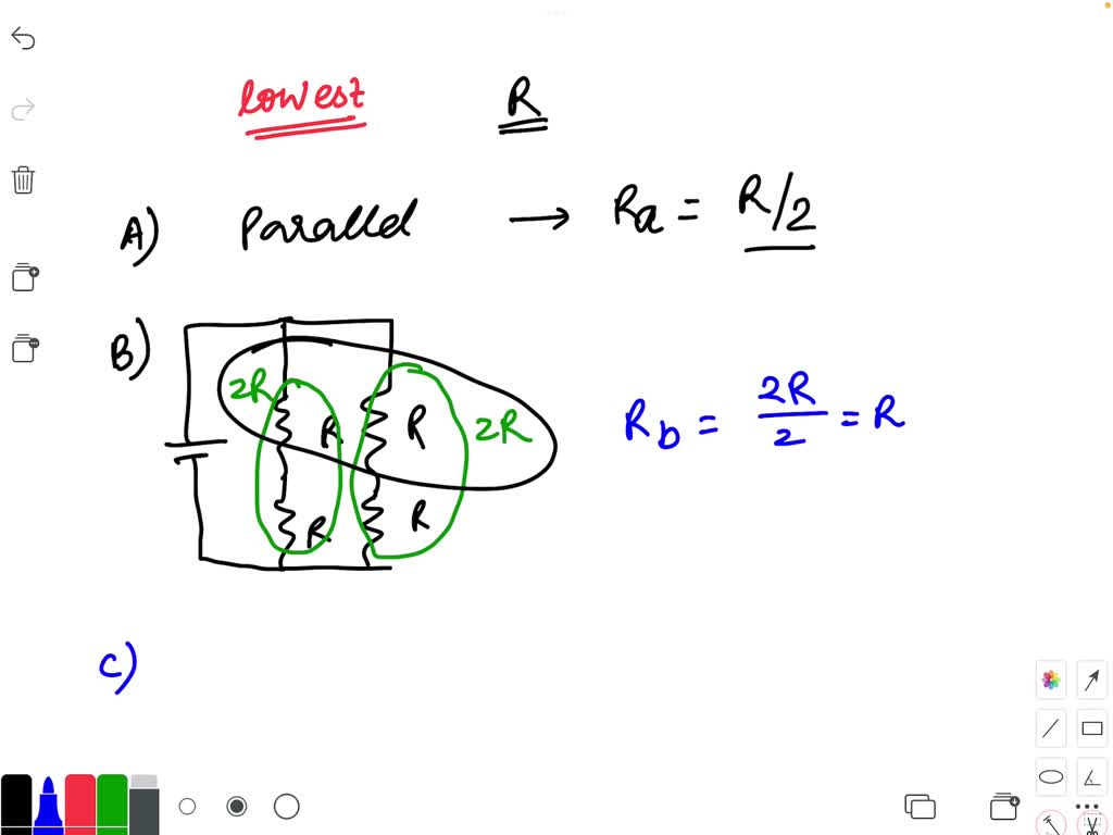 SOLVED: Which resistor has the larger magnitude of electric field in it ...