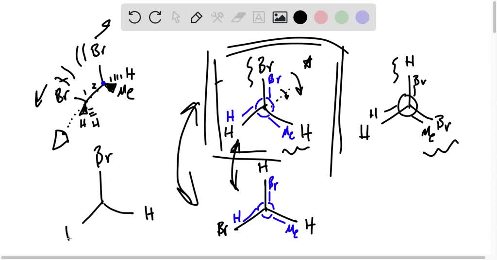 SOLVED: Draw and label Newman projections for the total eclipsed ...
