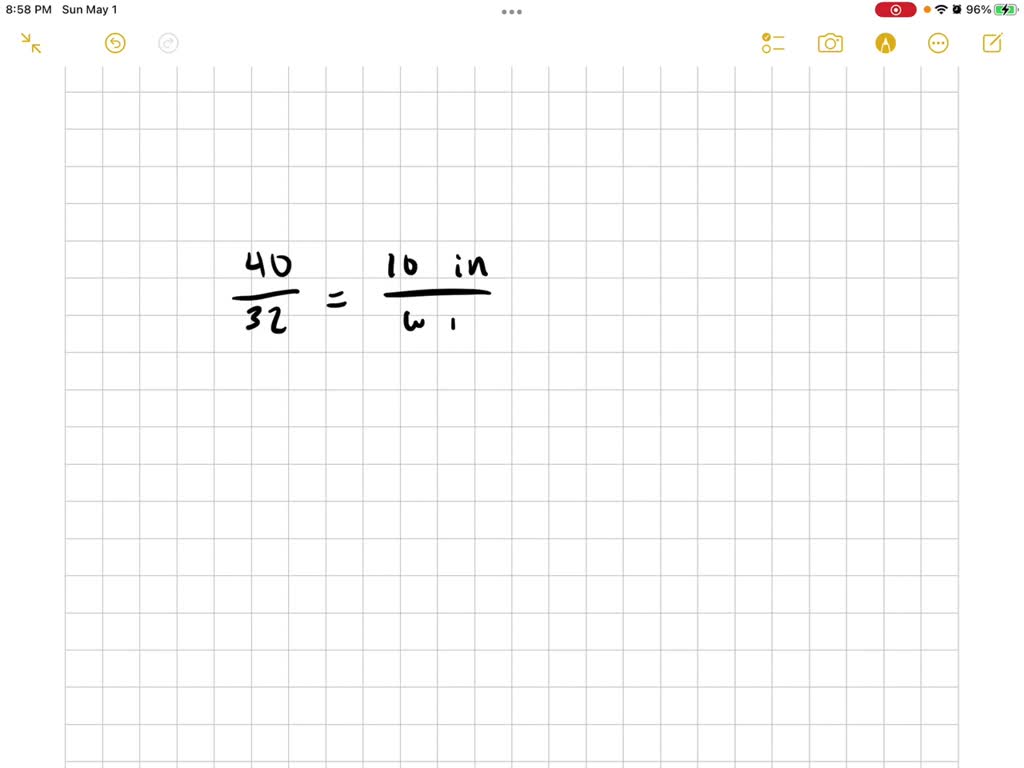 SOLVED: The rectangular floor of a classroom is 40 feet in length and ...