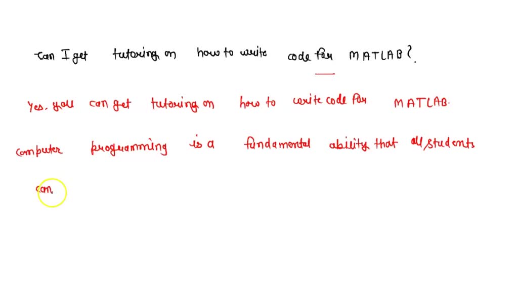 SOLVED: The code should be written in Python, not Matlab. Can you write it in Python?