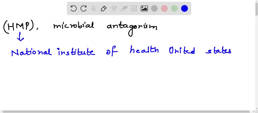 SOLVED: Based upon data from the Human Microbiome Project (HMP), define ...
