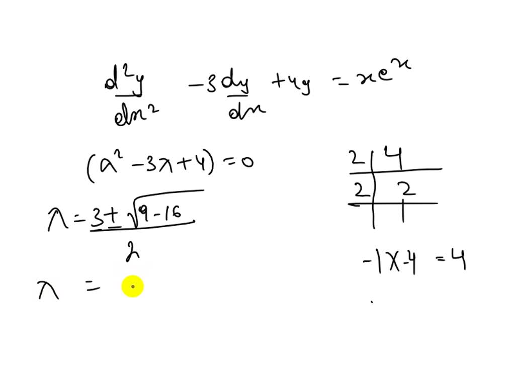 Solved Find A Particular Solution To The Differential Equation Using The Method Of Undetermined