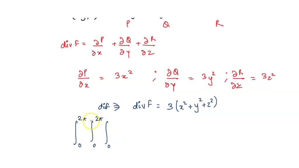 SOLVED: Use the Divergence Theorem to calculate the flux of F through S where S is a cube with ...