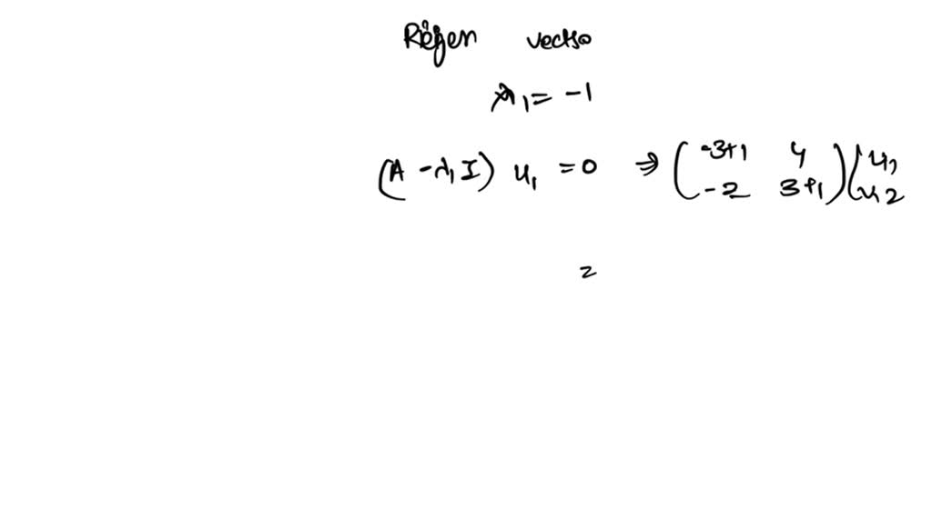 Solved Plot The Phase Portrait And Classify The Fixed Point Of The Following Linear System If