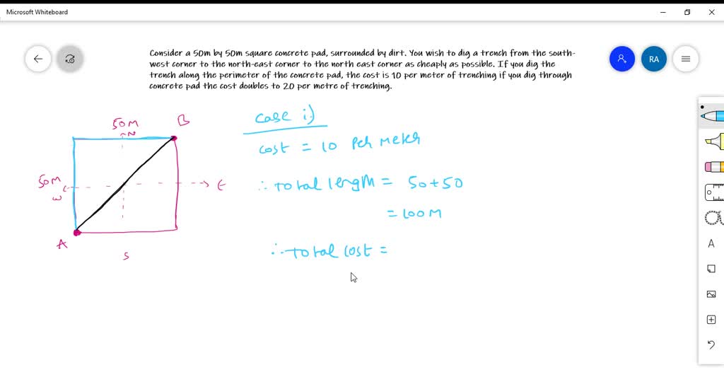 SOLVED: The cost of digging a well after every meter of digging, when ...