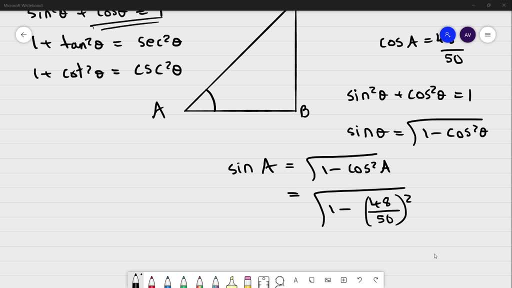 SOLVED: Question 33 16 Suppose ABC is right triangle, and the Tangent ...