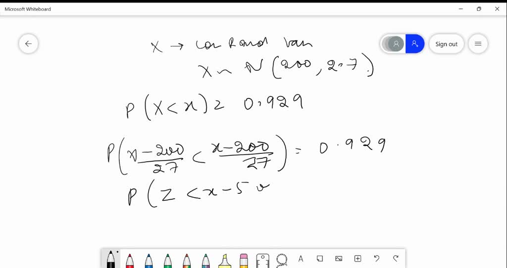 Solved Let X Be A Continuous Random Variable That Follows A Normal Distribution With A Mean Of